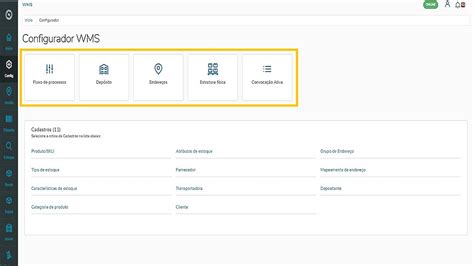 Logística Totvs Wms Saas Como Utilizar O Configurador Do Wms Saas