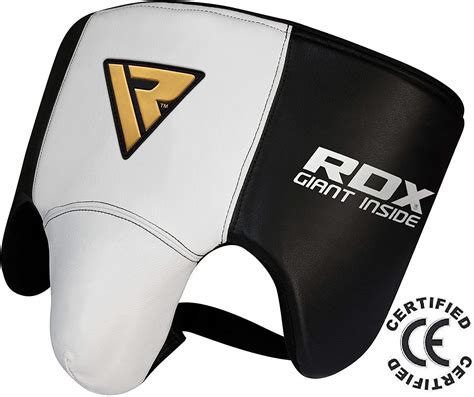 Rdx Groin Guard For Boxing Mma Training Cow Hide Leather Abdo Gear