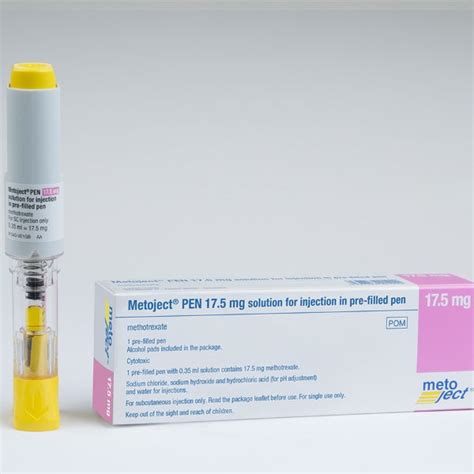 Metoject Pre Filled Pen Solution For Injection 17 5mg 1 Ashtons