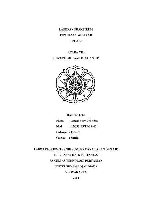 DOCX Laporan Praktikum Pemetaan Wilayah DOKUMEN TIPS