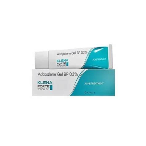 Differin Generic Adapalene Gel 0 3 Klena Forte Gel 0 3 Strength 2 W W At ₹ 350 Piece In Nagpur