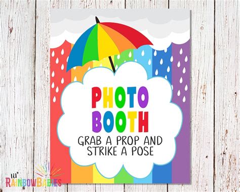 Printable Grab A Prop And Strike A Pose Sign Photo Booth Etsy
