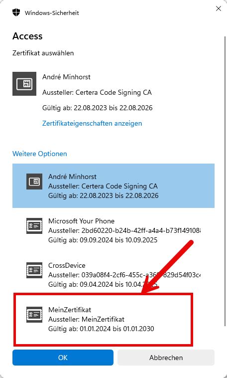 VBA Projekte Mit Digitalem Zertifikat Signieren Access Im Unternehmen
