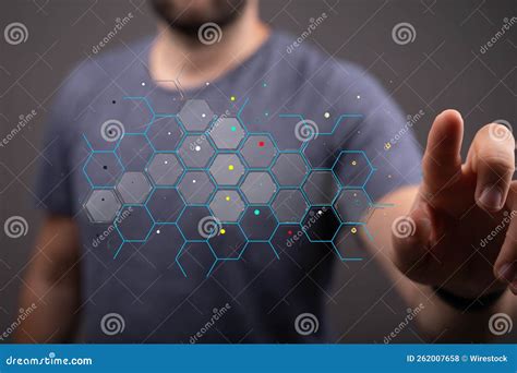 Concept Of Big Data And Artificial Intelligence Machine Learning And Cyber Mind Domination