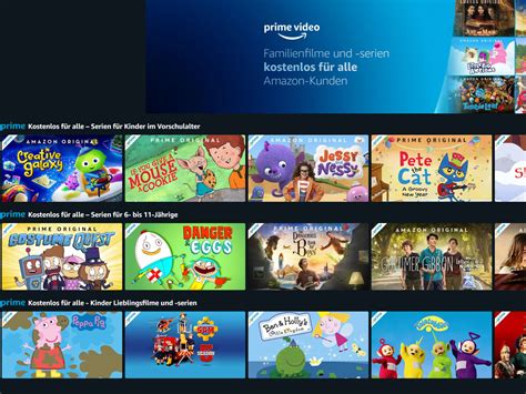 Amazon verschenkt Kinderserien und Filme Zahlreiche Prime Inhalte für