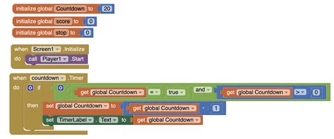 How Can I Fix My Countdown Mit App Inventor Help Mit App Inventor