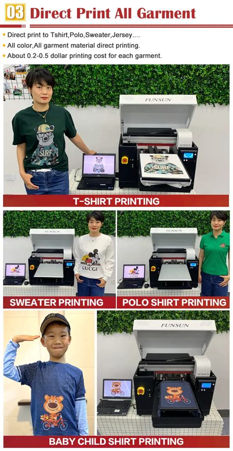 Funsun DTG T Shirt Printing Machine With DX9 Print Head Afrimart Online