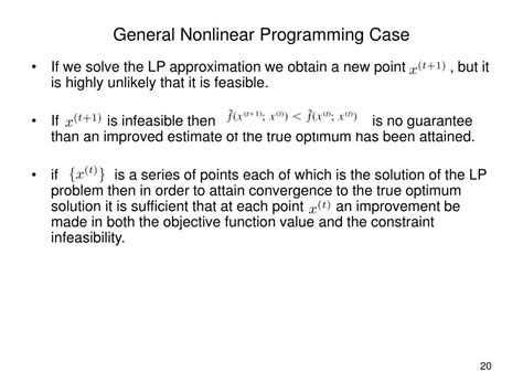 ppt chapter 8 linearization methods for constrained problems