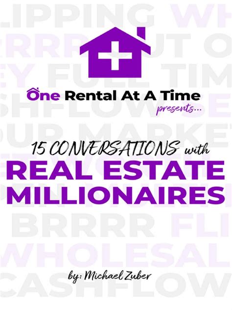 Zuber Michael 15 Conversations With Real Estate Millionaires
