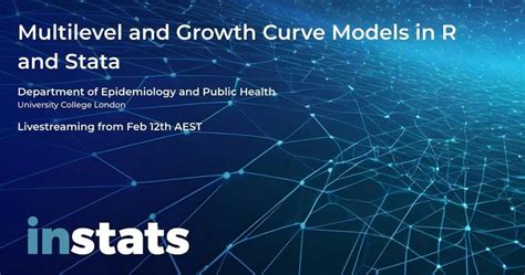 Instats On Linkedin Multilevel And Growth Curve Models In R And Stata