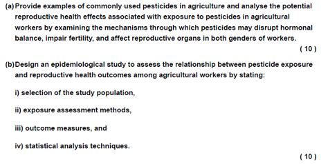 Solved A ﻿provide Examples Of Commonly Used Pesticides In