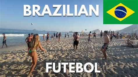 Watch Beautiful Brazilians Play Football Soccer In Thongs Sungas On Copacabana Beach Youtube