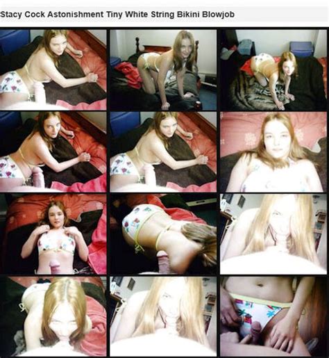 Stacy Back To Blow Huge Cock In Bikini Stacy White Bikini Cock Sucking Porn Pic