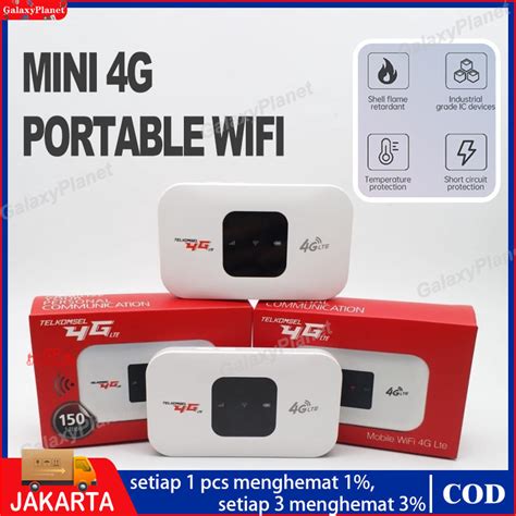 Jual Mifi Modem Wifi 4g Lte 150mbps Unlock All Operator Modem Wifi Mifi