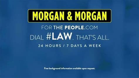 Morgan And Morgan Law Firm Tv Commercial Nursing Home Claim And