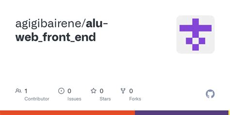Github Agigibairene Alu Web Front End
