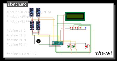 lap counter 1602 wokwi esp32 stm32 arduino simulator