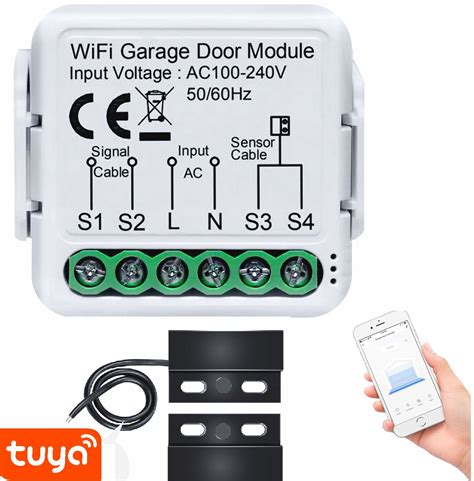 Sterownik bramy garażowej TUYA WiFi z czujnikiem Allegro pl