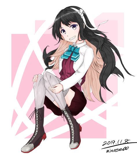 Naganami And Naganami Kai Ni Kantai Collection Drawn By Minase00