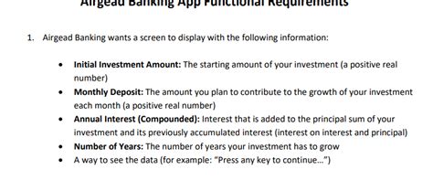 Solved You Are Asked To Collaborate With Airgead Banking