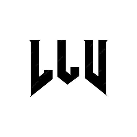 Desain Logo Huruf Llv Untuk Perusahaan Teknologi Desain Logo Llv