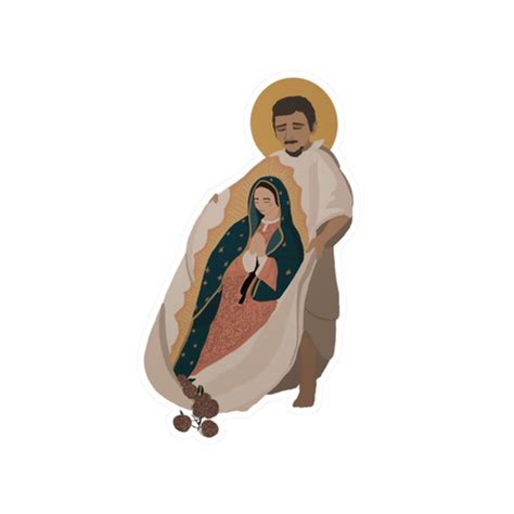 St Juan Diego Sticker Cradle Catholic