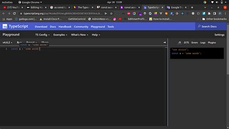 How To Use As Const” In Typescript Const Assertions