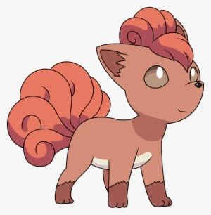 Pokemon Pokemon Vulpix Vulpix Kanto Pokemon Fire Type Vulpix Fire Png