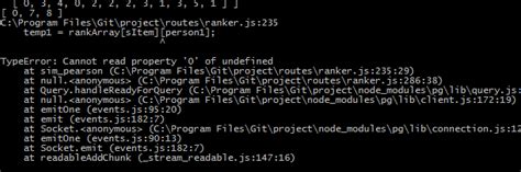 Javascript Js 2d Array Error Typeerror Cannot Read Property 0 Of