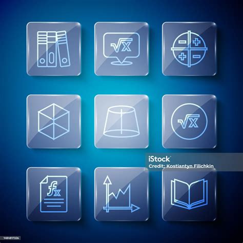 Set Line Function Mathematical Symbol Graph Schedule Chart Diagram Open