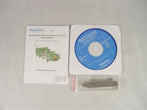 HighPoint RocketRAID SGL SATA G RAID Controller Review