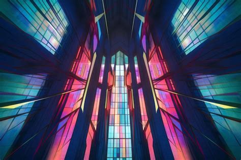 Premium Ai Image Unique Alien Otherworldly Futuristic Architecture