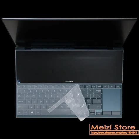 Laptop Keyboard Skin Protector Cover For Asus Zenbook Duo 2021 Ux482