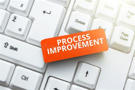 Text Sign Showing Process Improvement Internet Concept Optimization