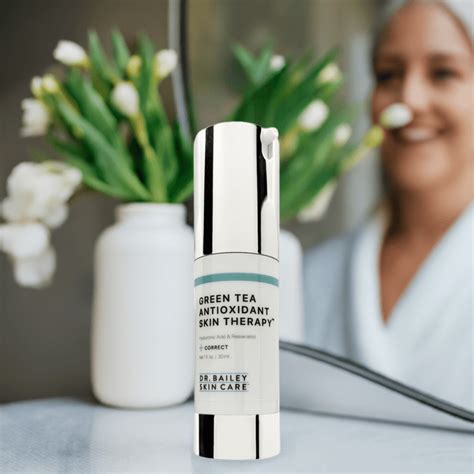 Antioxidant Green Tea Skin Therapy Moisturizing Green Tea Face Cream