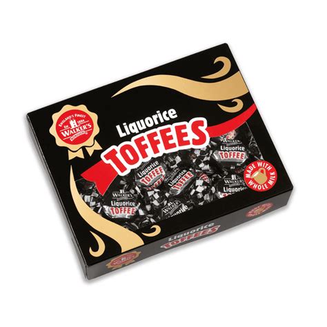 Walkers Nonsuch Liquorice Toffees T Box 350g
