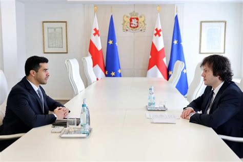 Georgian PM United Arab Emirates Ambassador Review Cooperation Trade
