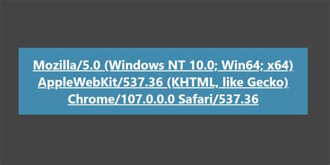 How Can I Spoof My User Agent