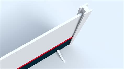 3d Model Single Hoarding Panel Vr Ar Low Poly Cgtrader