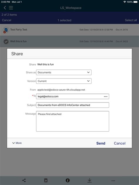 OpenText EDOCS InfoCenter App Price Drops