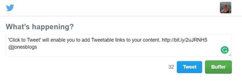 how to add click to tweet quote boxes links and buttons to your