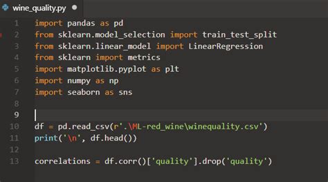 Regression From Scratch Wine Quality Prediction Dev Community