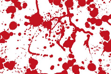 피가 튀고 물방울 배경 빨간 피 묻은 방울 스프레이 및 할로윈 범죄 및 공포 디자인에 대 한 배경을 얼룩 흰색 배경 0명에 대한 스톡 벡터 아트 및 기타 이미지 Istock