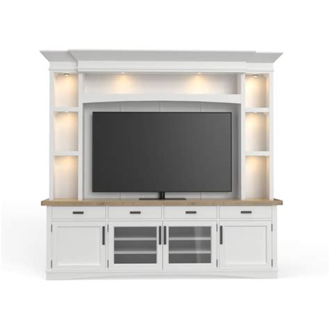 Parker House Americana Modern Ame92 4 Cot Farmhouse Entertainment