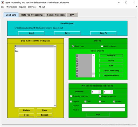 Matlab连续投影算法spa使用示例spa Matlab Csdn博客