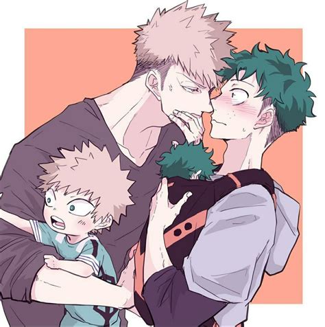 imágenes bakudeku dekubaku in 2021 Anime dad Anime boyfriend Cute
