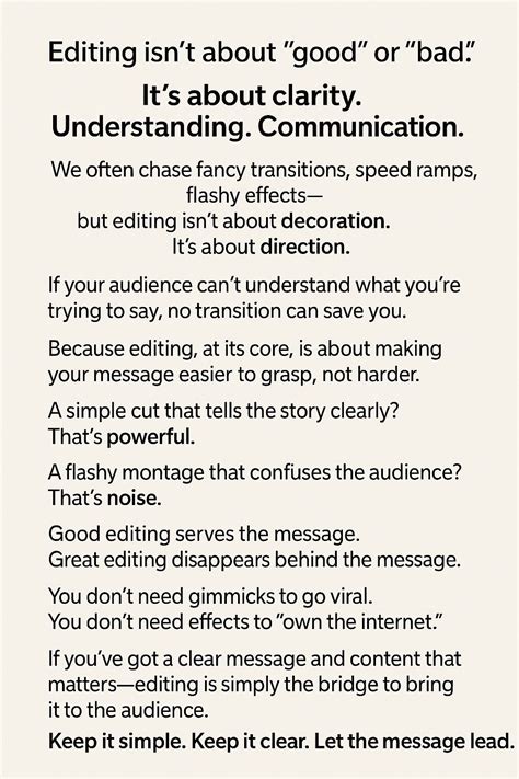 Editingwithpurpose Contentthatmatters Clarityinediting