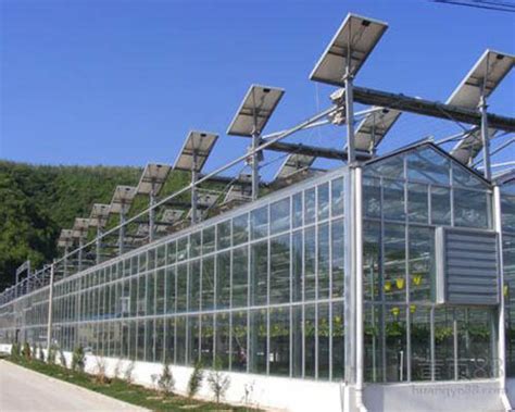 Factory Directly Agricultural Photovoltaic PV Intelligent Greenhouse In Greenhouse And