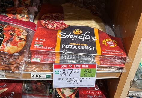 Get Stonefire Artisan Pizza Crust Or Dippers For Just 2 50 At Publix