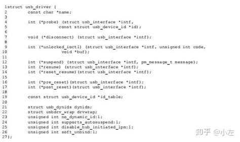 linux内核中的USB驱动 知乎